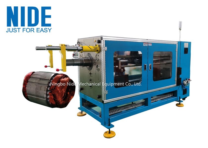 Elektromotor-Ständer-Wicklung, die Maschine einfügt